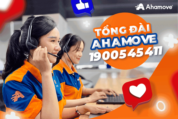 [MỚI] HƯỚNG DẪN LIÊN HỆ TỔNG ĐÀI AHAMOVE